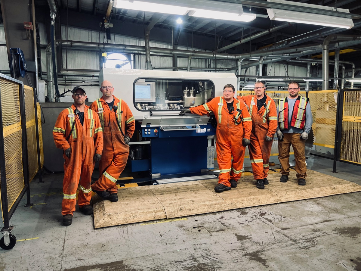 Another RZ1 commissioned at West Fraser Quesnel July 2024 – Thode Canada